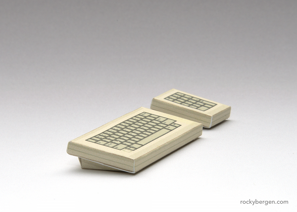Apple Macintosh 128K - Papercraft Design | david.roess.li
