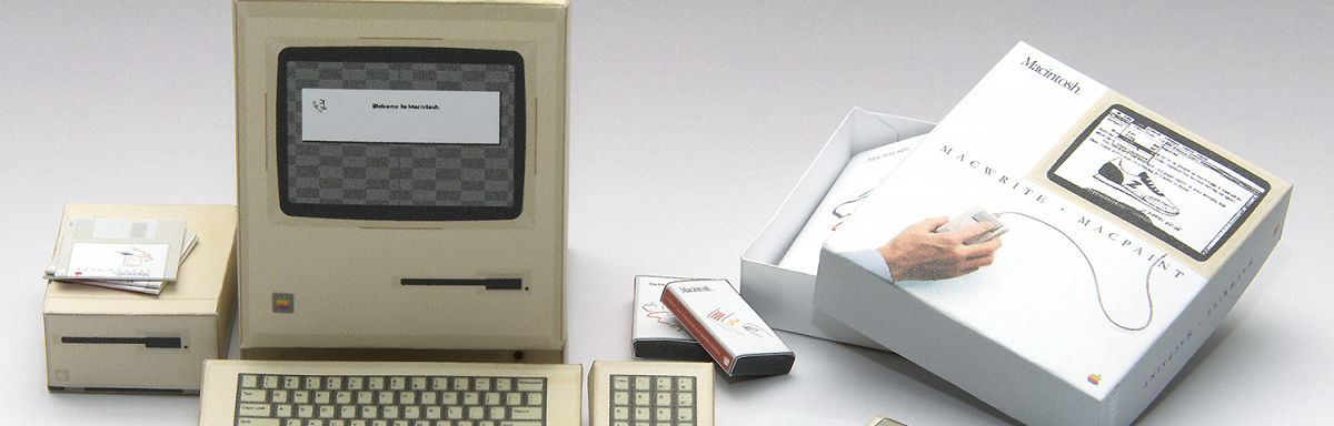 Apple Macintosh 128K - Papercraft Design | david.roess.li